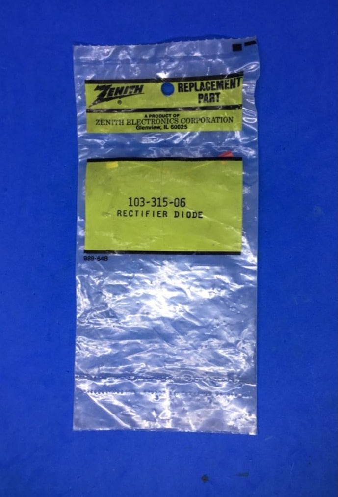 Zenith 103-315-06 Rectifier Diode — EcoTech Solutions Inc.