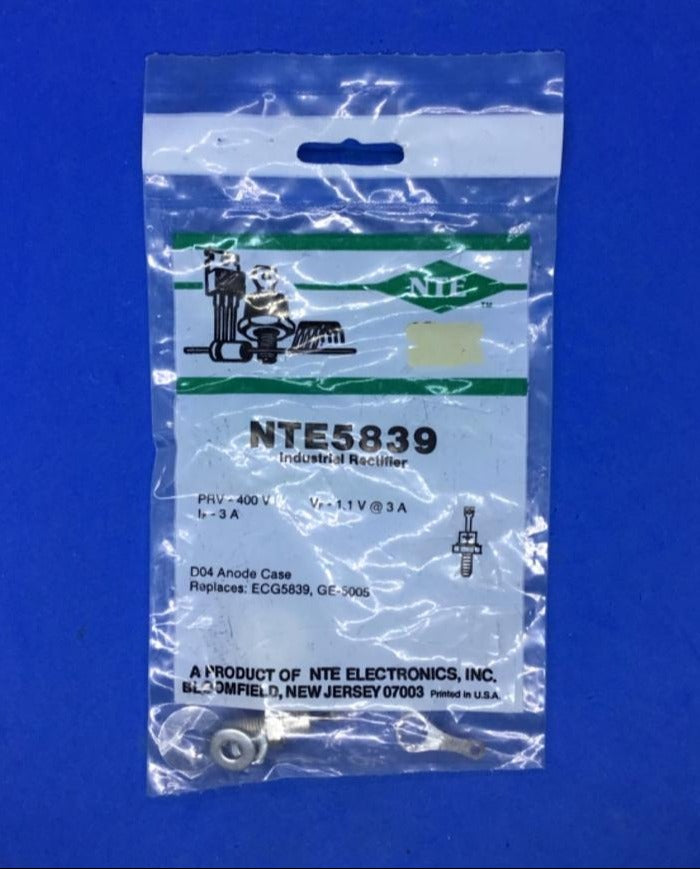NTE 5839 400V V(RRM) DO-4 RECTIFIER DIODE-REPLACES: ECG5839,GE-5005 ...