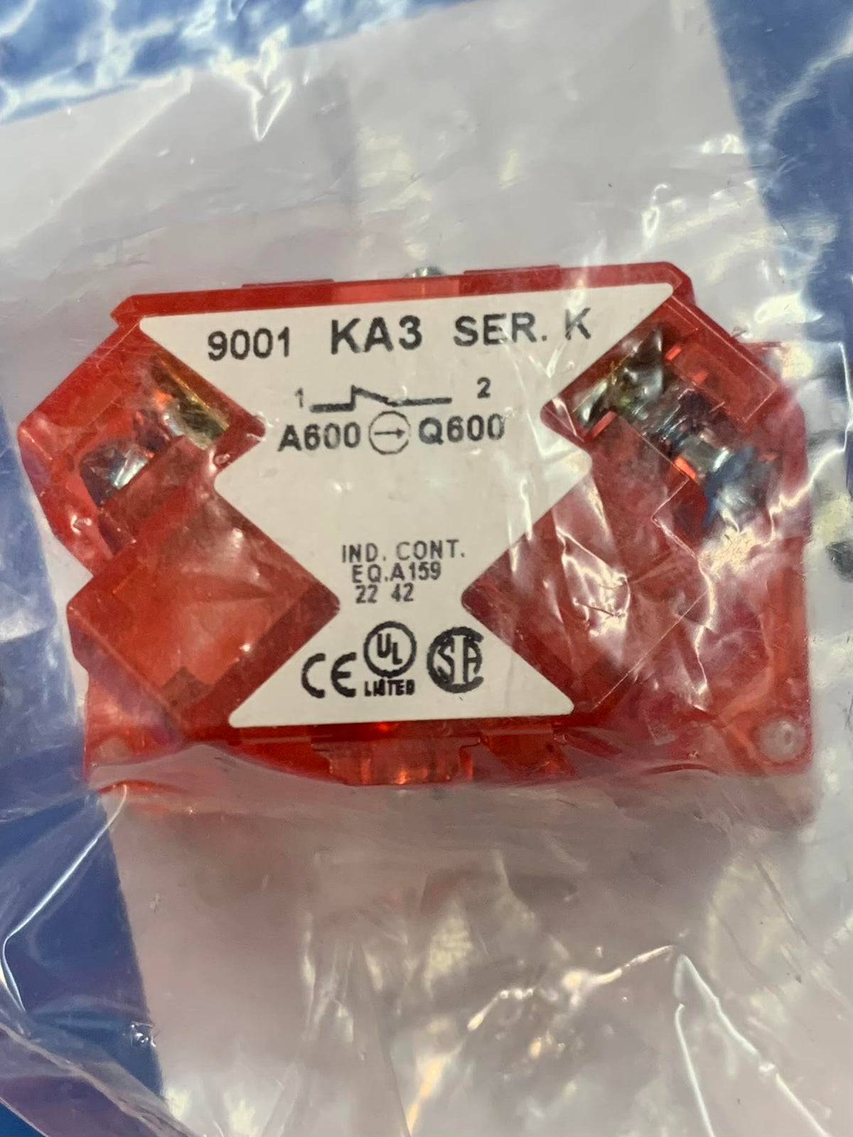 Schneider Electric 9001KA3 Contact Block, 1Nc, 30Mm — EcoTech Solutions ...