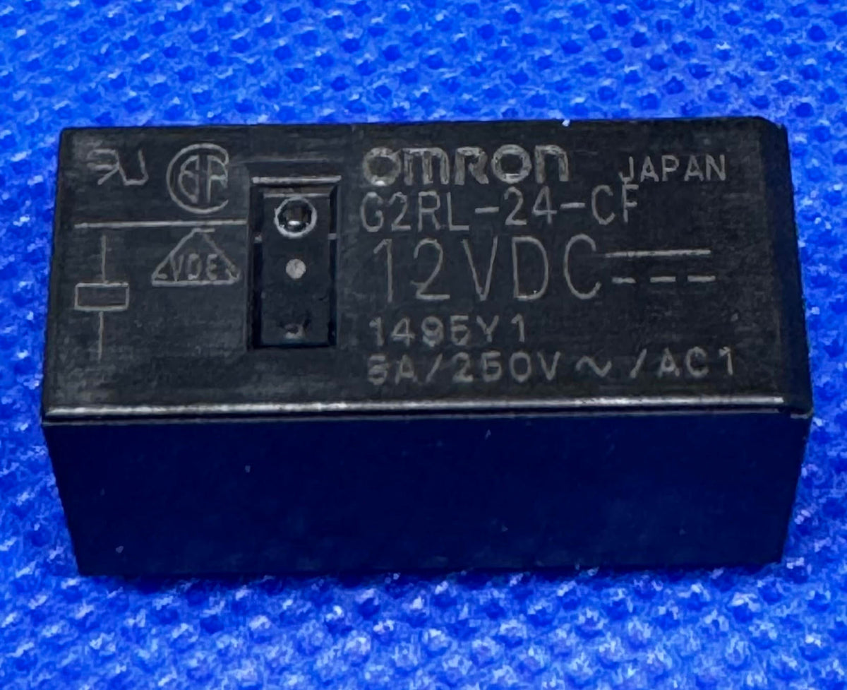 OEM OMRON ELECTRONICS G2RL-24-CP 12VDC 8A/250V/AC1 — EcoTech Solutions Inc.