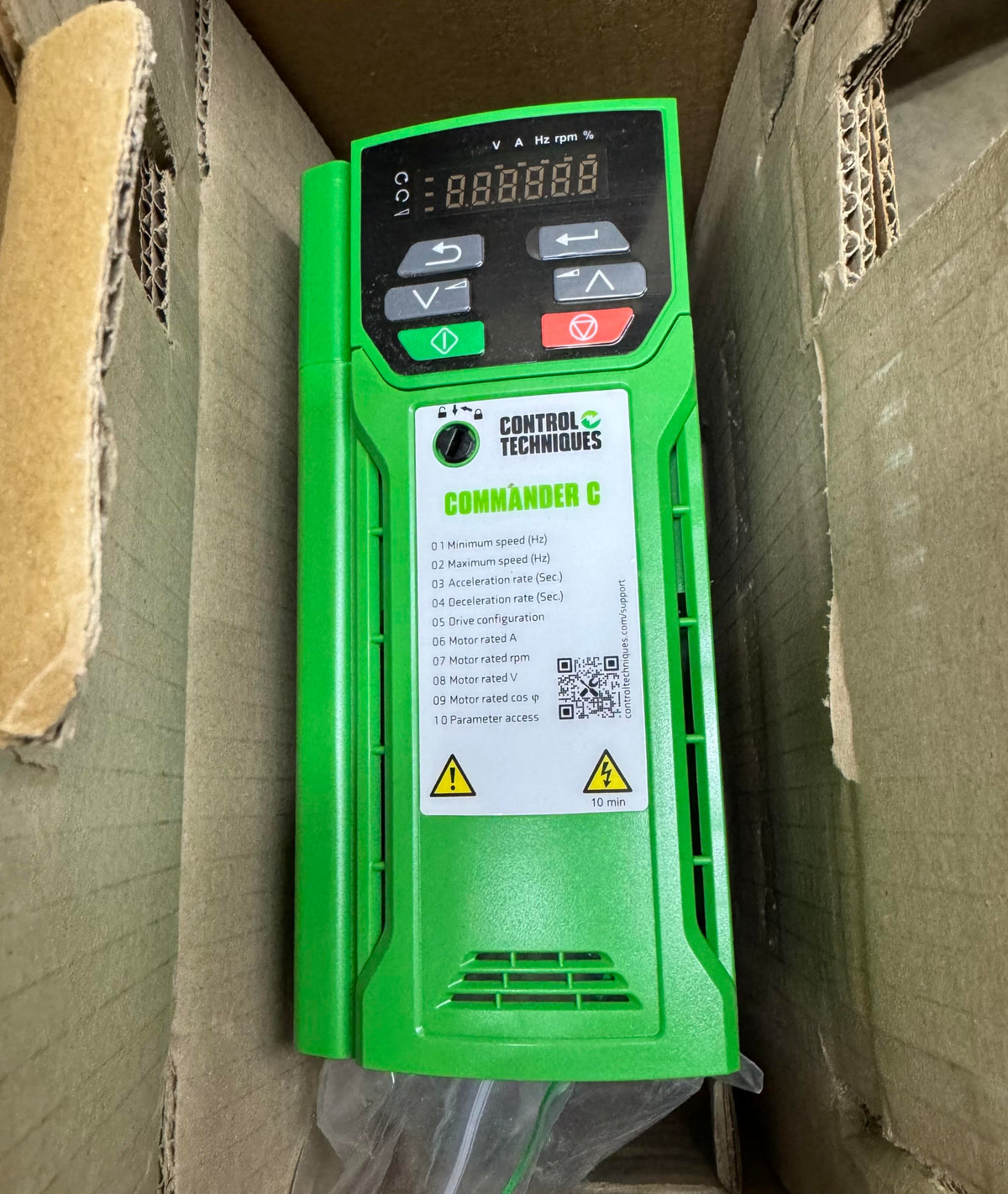 Control Techniques C200-03400056A10101AB100 AC DRIVE COMMANDER C SERIE