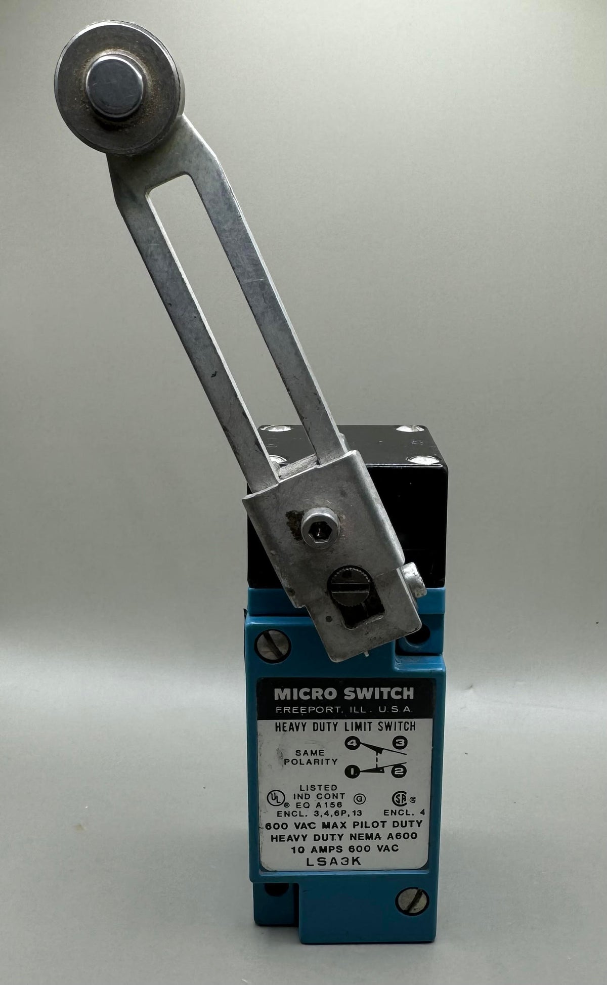 Honeywell Micro Switch LSA3K Heavy Duty Limit Switch w/ Roller Lever 1 ...