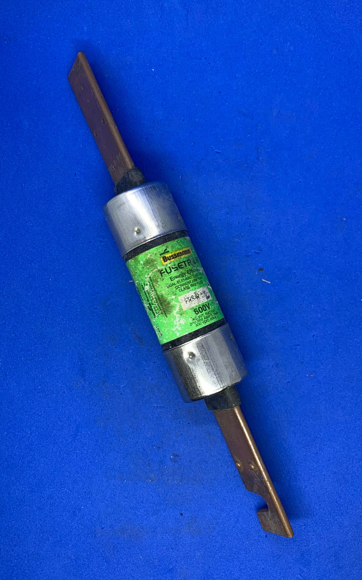 Bussmann FRS-R-100 Dual Element Time Delay Fuse 100 Amp 600 Volt AC 30 ...