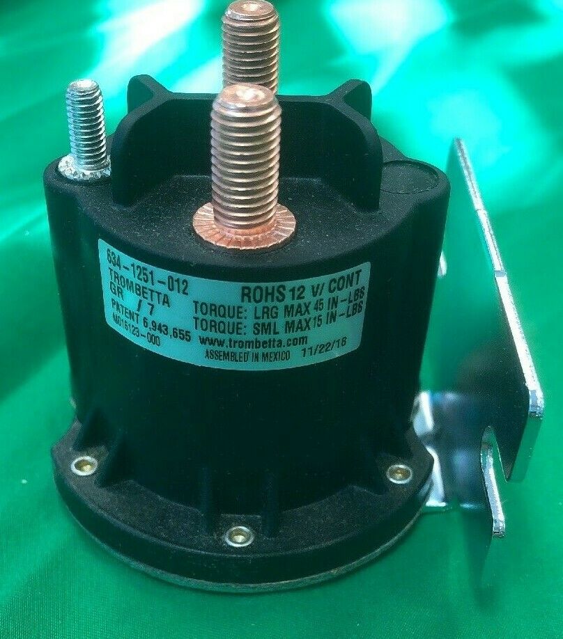 Trombetta 634-1251-012 12 VDC Contactor PowerSeal — EcoTech Solutions Inc.