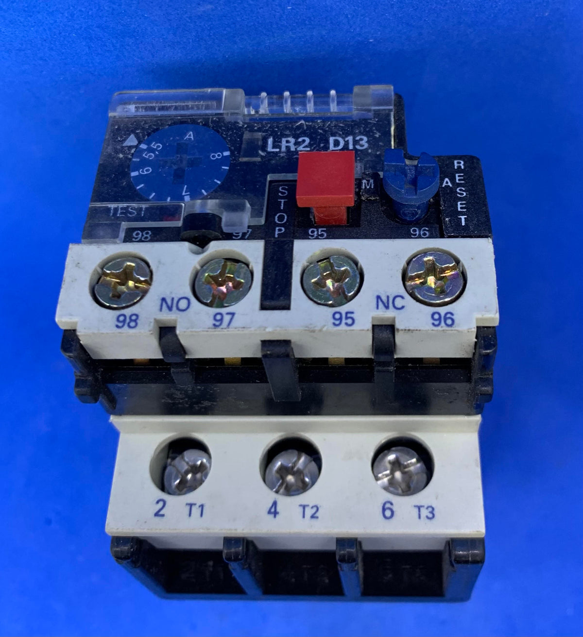 TELEMECANIQUE LR2 D1312 Overload Relay 5.8-8A B265108