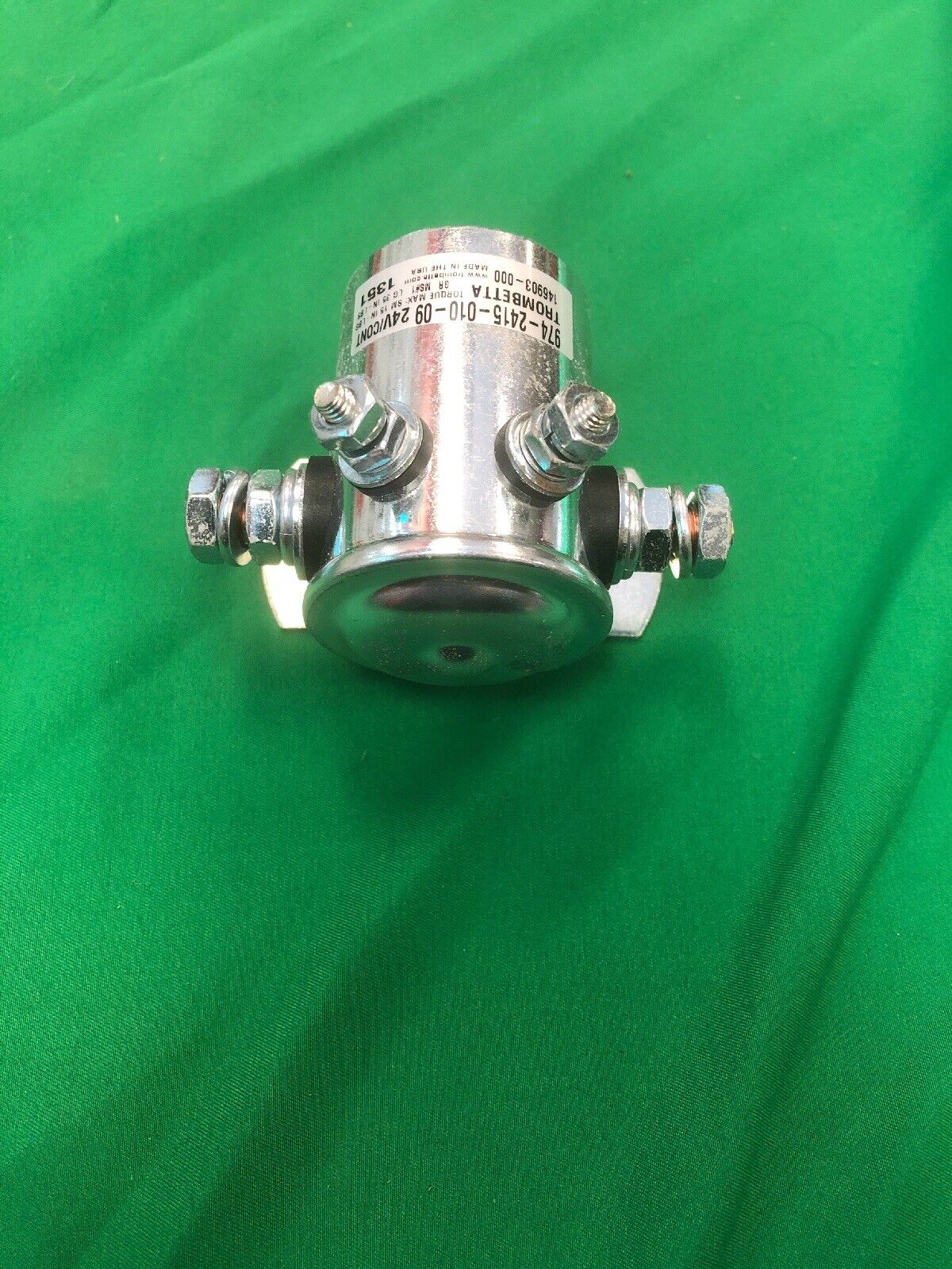 Trombetta Solenoid Relay 974-2415-010-09 24V 4 Terminal Relay 974-2415