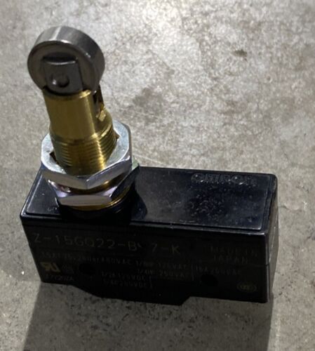 Omron Z-15Gq22-B7-K Industrial Snap Action Switch, Panel Mount, Plunge — EcoTech Solutions Inc.