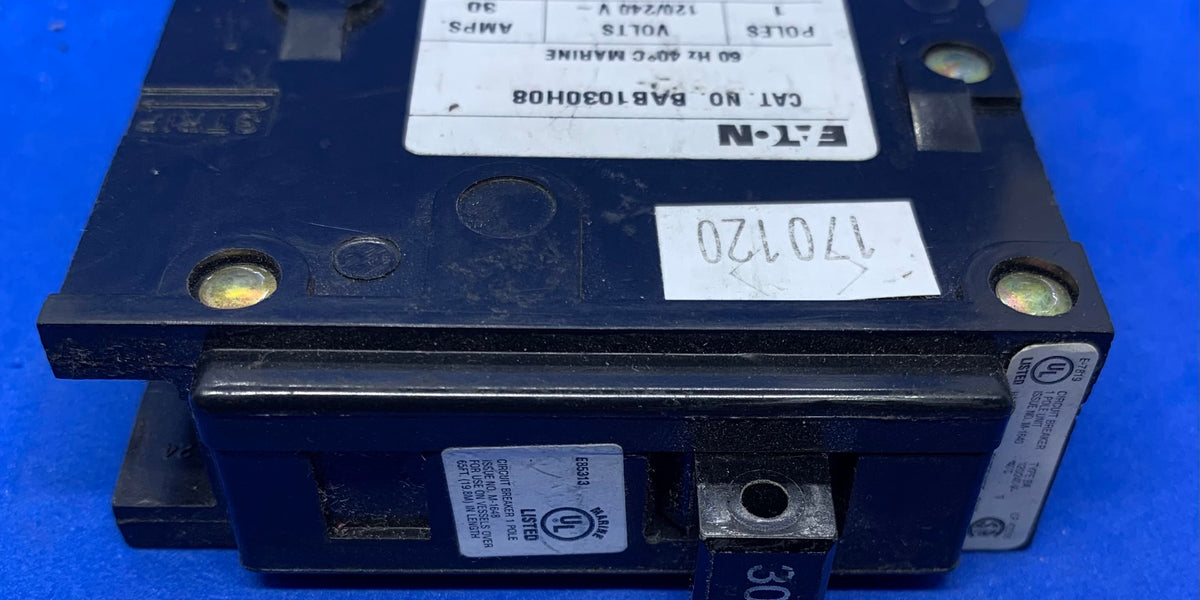 Cutler Hammer Lr43556, 1-Pole Circuit Breaker Type Ba Lr43556